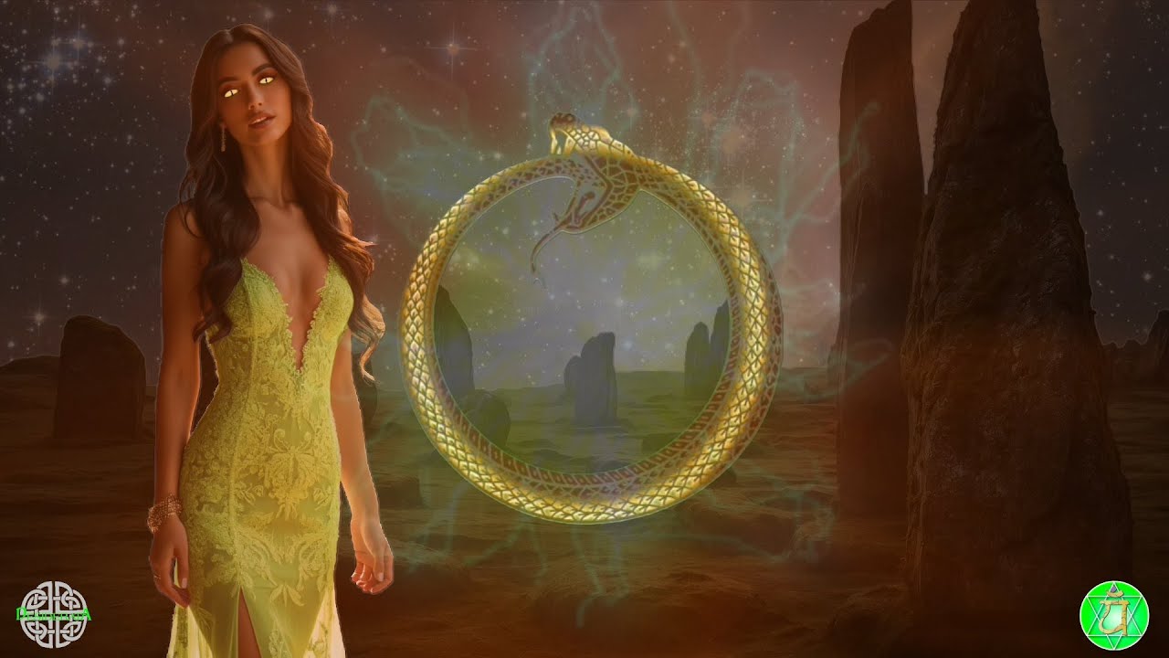 Ouroboros☆Tantra Magick☆Anahata Chakra☆Kundalini Meditation☆639Hz ...