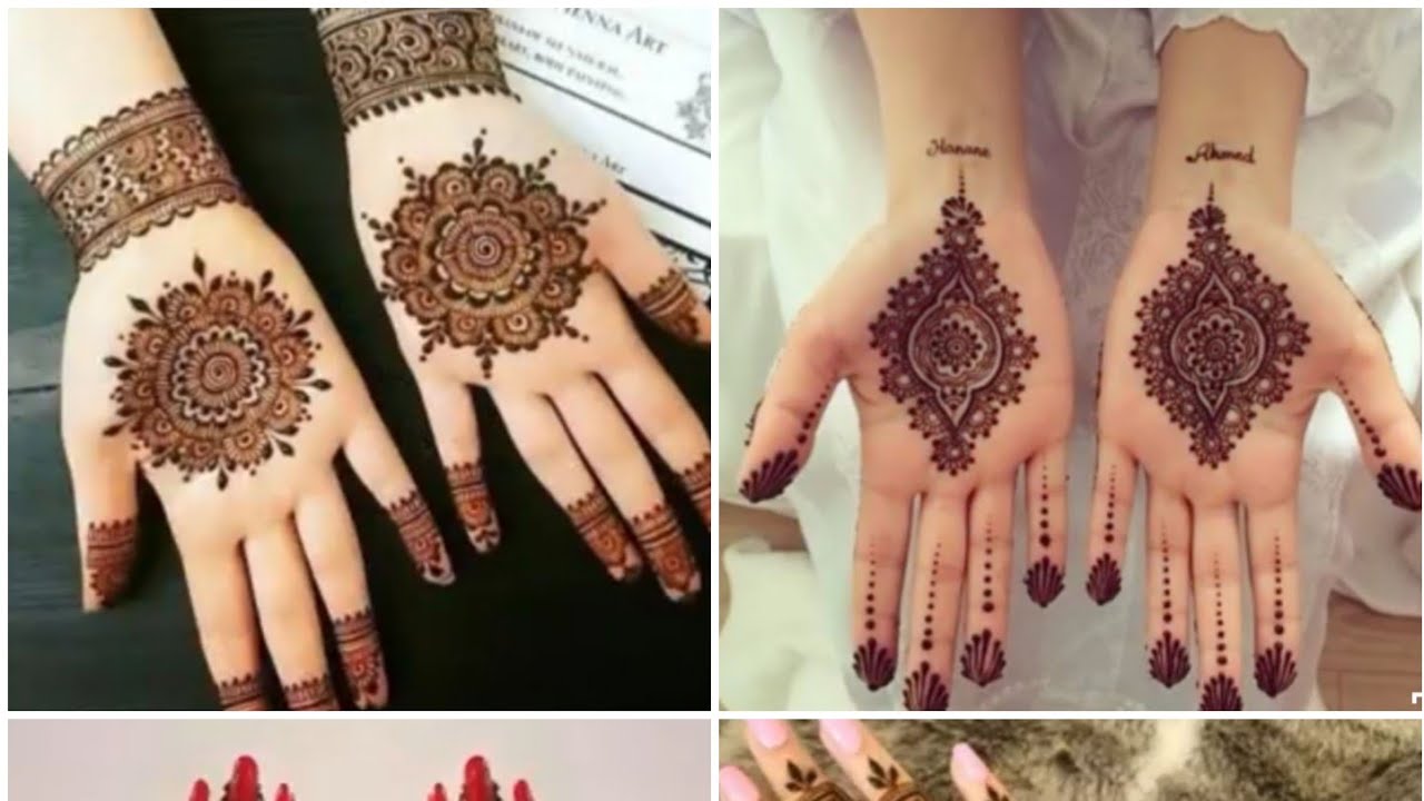 Beautiful Mendi Design by Farah,s creative diary//Mehndi Design For Eid ...