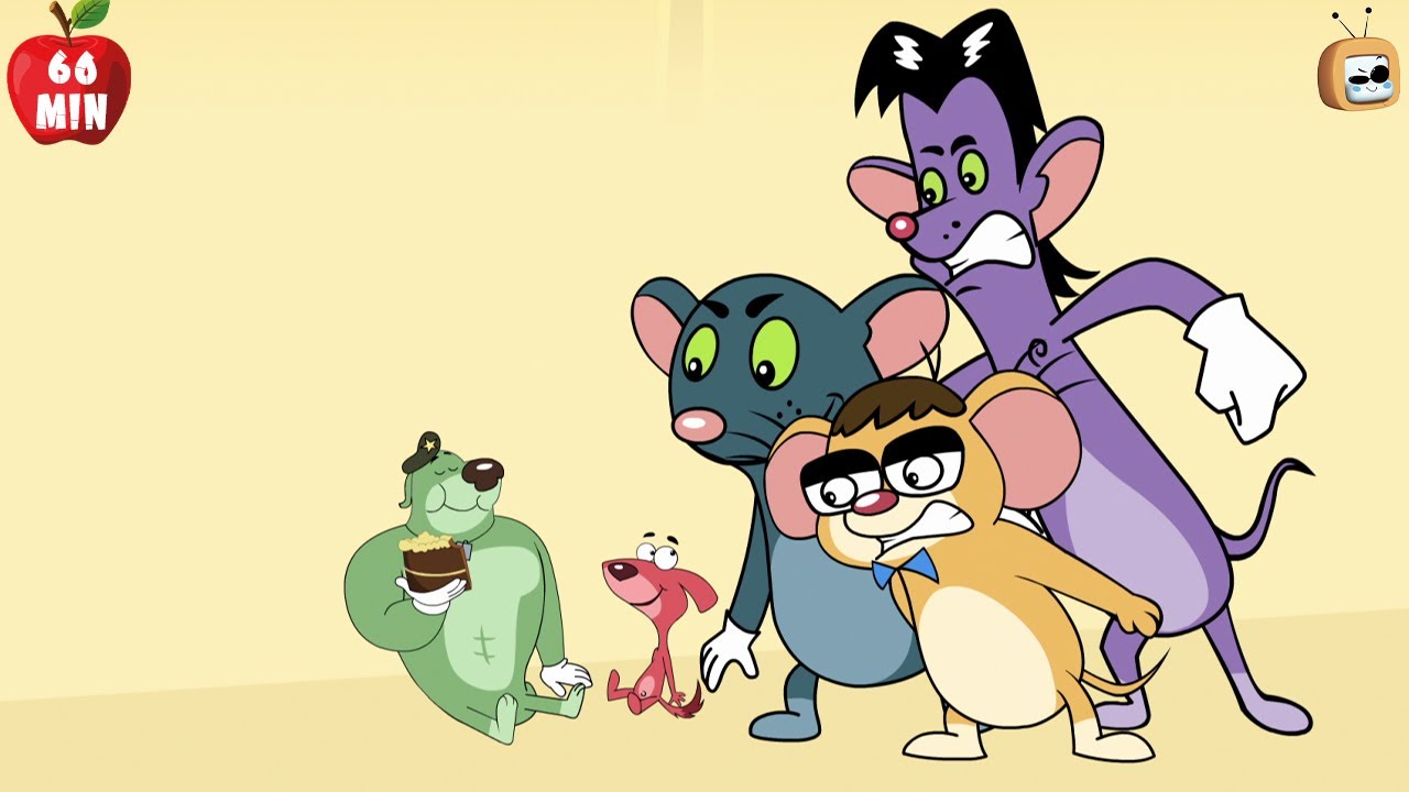 Tiny Doggy Dons Take Over: Dog vs Rats | Doggy Don | Rat A Tat | 1 Hour ...