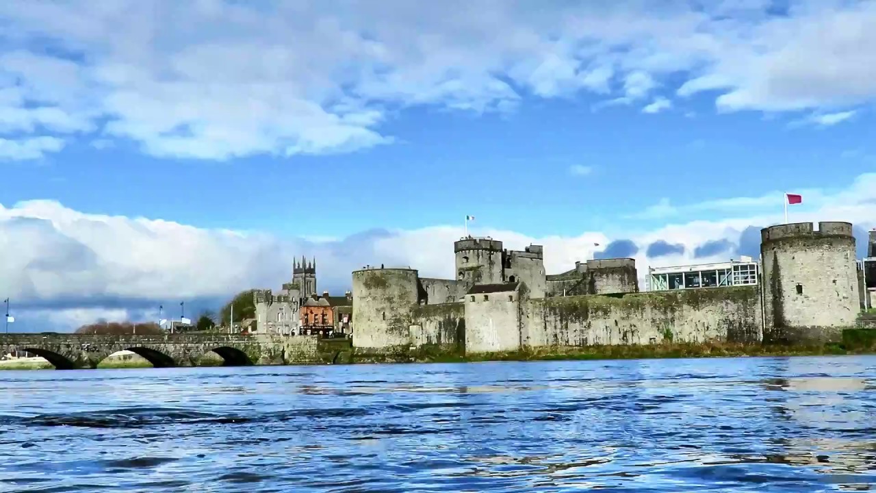 Shannon waters of Limerick in 4K - YouTube