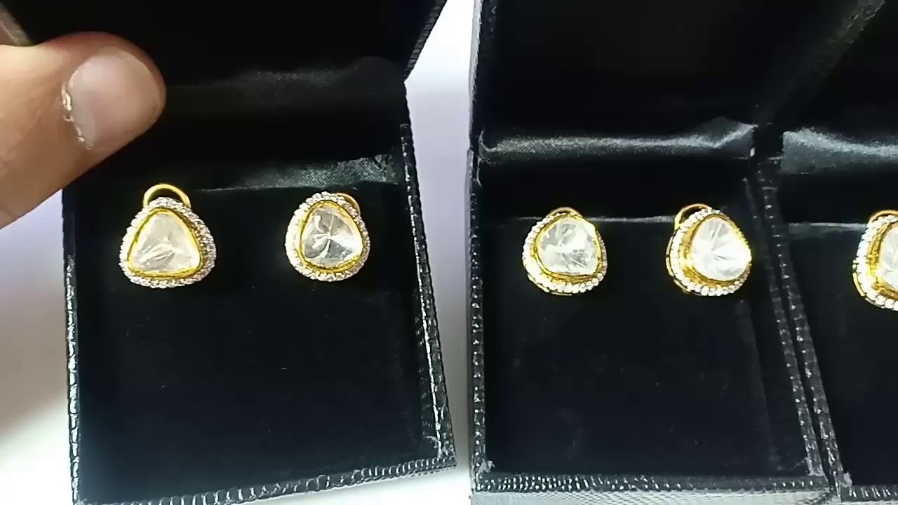 18 k hallmark , real diamonds tops @68000 - YouTube