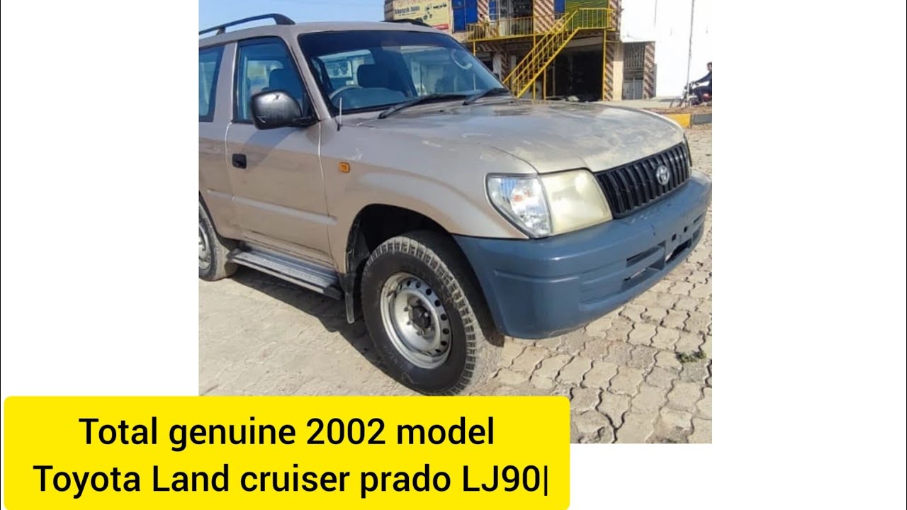 Total genuine 2002 model Toyota Land cruiser prado LJ90||for sale in ...