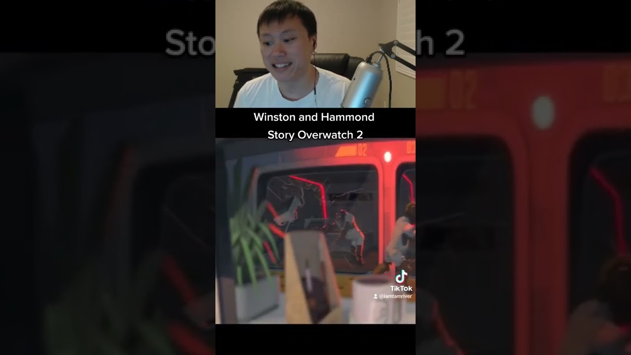 The story of Winston and Hammond Overwatch 2 #shorts #gaming #overwatch ...