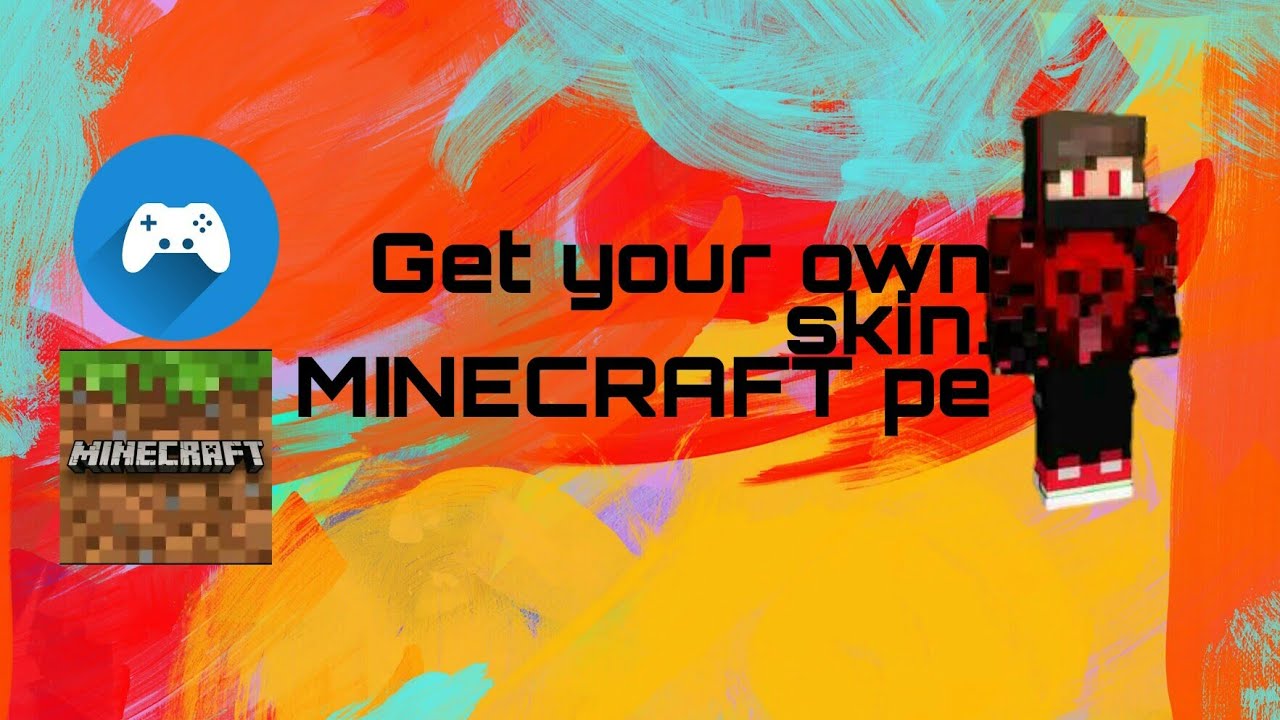 How to make own skin in Minecraft pe.😎(MI TONMOY) - YouTube