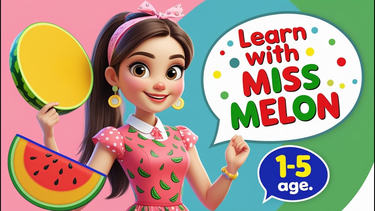Best Of Learning With Miss Melon Compilation | Learn About Planets ...