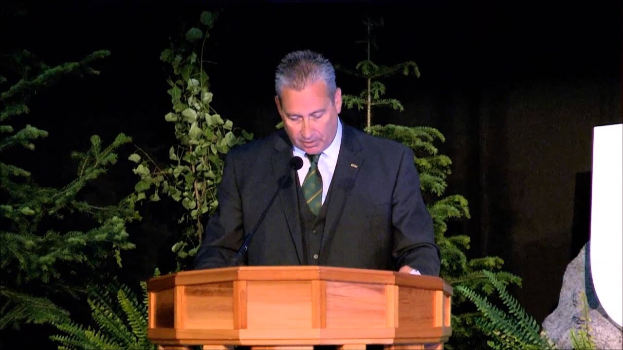 UNBC President Daniel Weeks' 25th Anniversary Celebration Speech - YouTube
