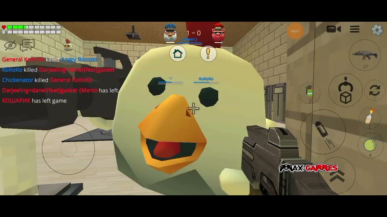 chicken gun # 3 capturando vandera - YouTube