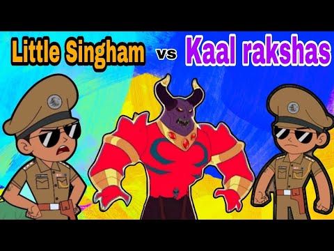 little Singham vs Kaal rakshas 👺 Part 1 🔥 - YouTube