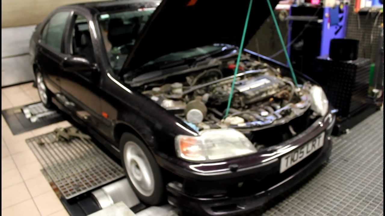 1999 MB6 Honda Civic VTi-S - YouTube
