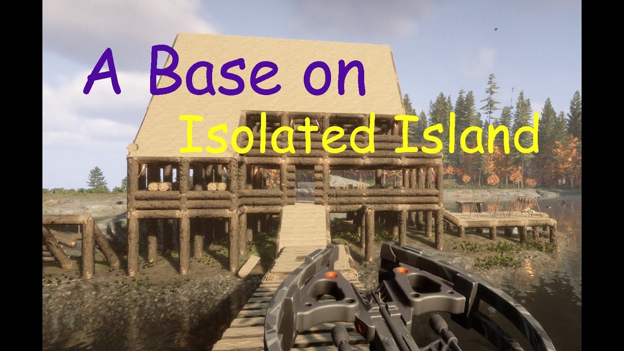 SonsOfTheForest Building a Villa/Base on isolated island - YouTube