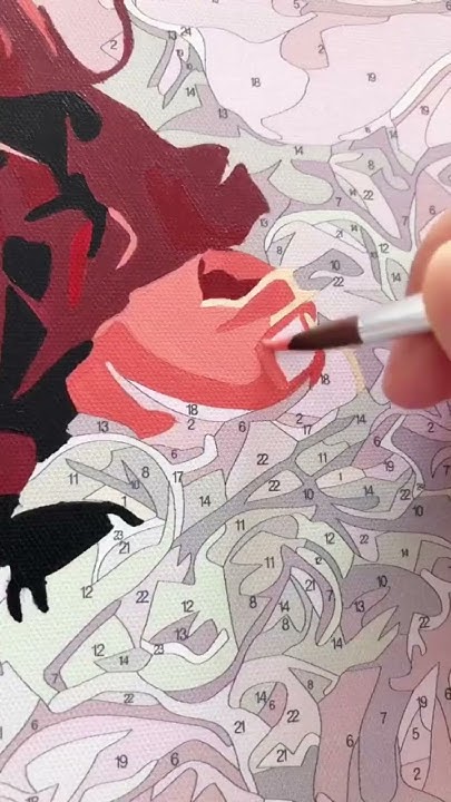 Watch This Stunning Paint by Numbers Art Come to Life! 🎨 | Relaxing DIY Painting Tutorial - YouTube