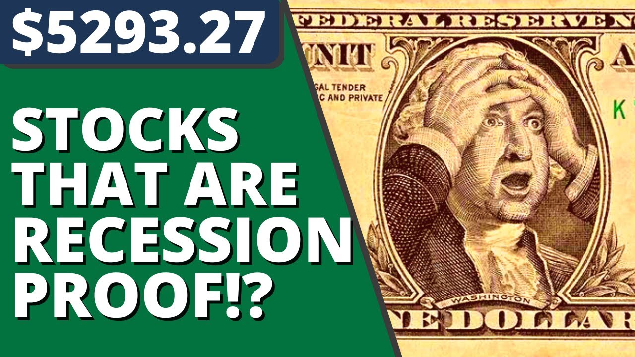 3 Recession Proof Stocks | Investing During A Recession - YouTube