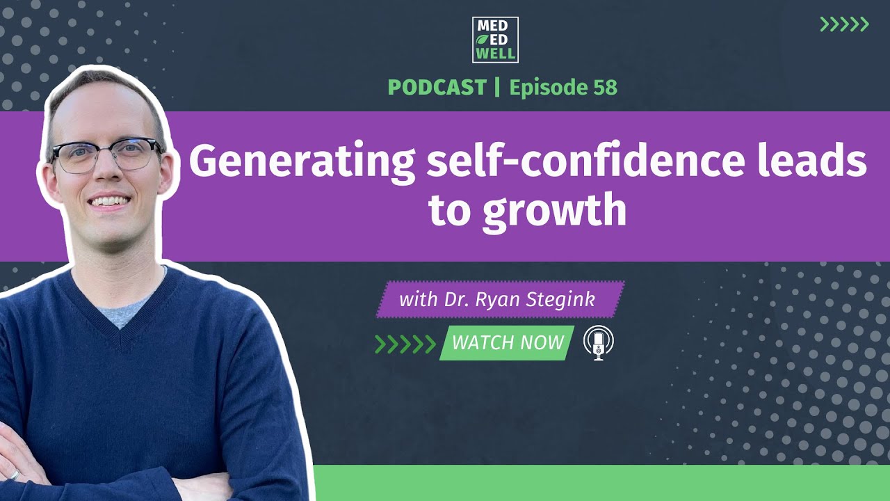 Generating self-confidence leads to growth - episode 58 - YouTube