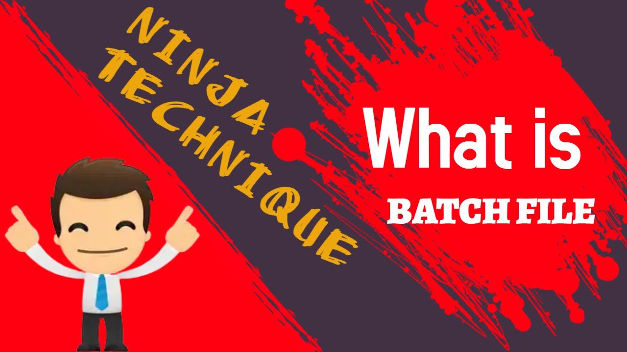 What Is BATCH File How It Works And How To Create Batch File Hindi What Is BATCH File How It Works And How To Create Batch File Hindi