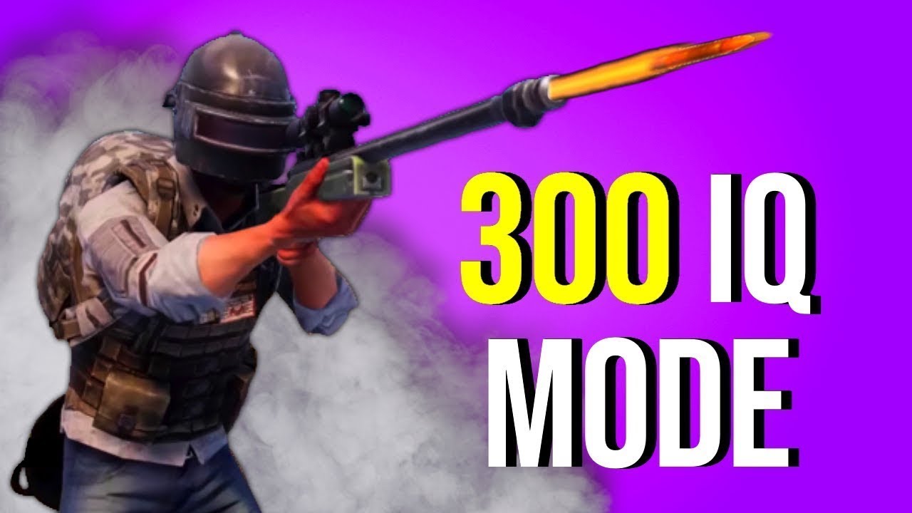 WHEN PLAYERS ENTER 300 IQ MODE IN PUBG - YouTube