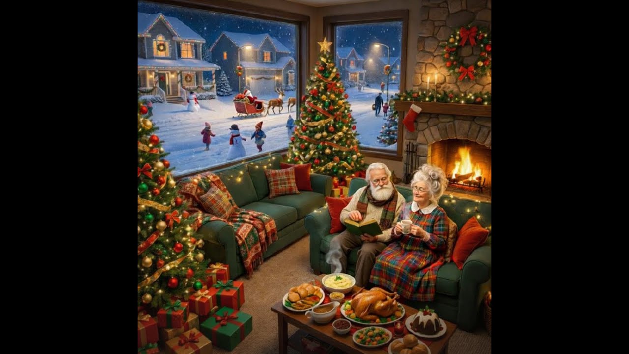 Christmas Ambient: Cozy Family, Fireplace & Holiday Music 🎄 - YouTube