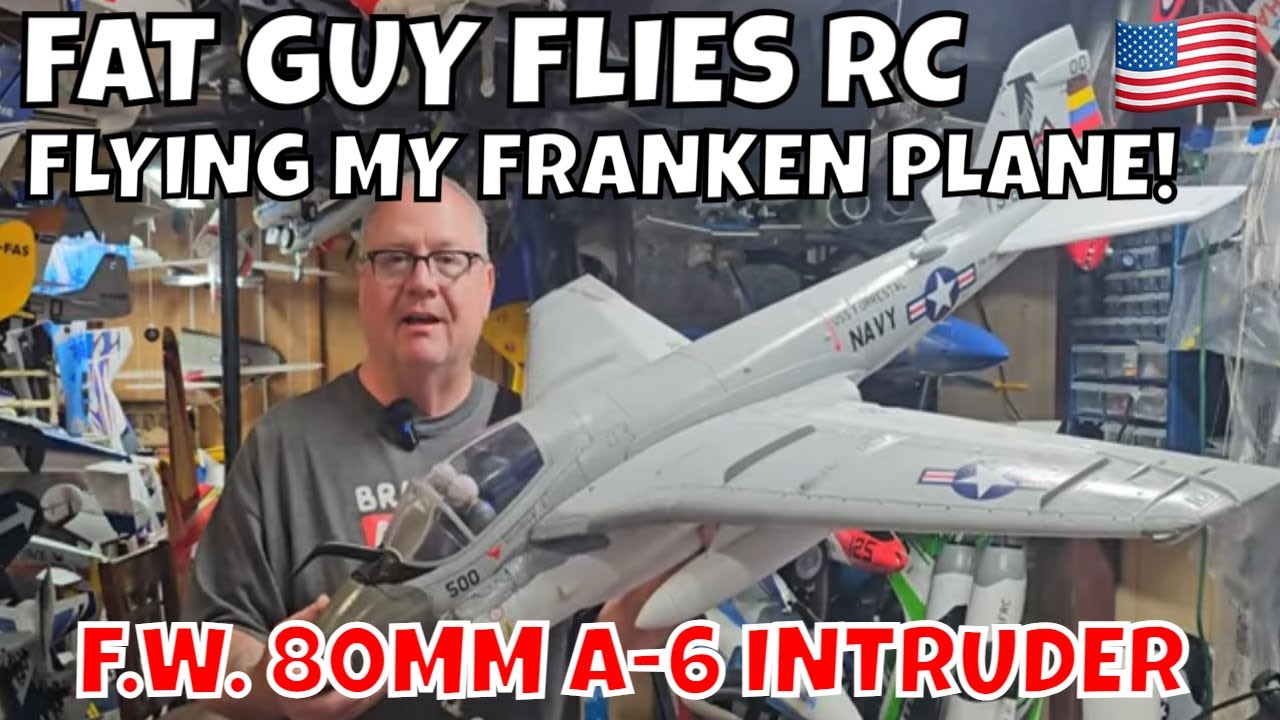 FLYING MY FRANKEN PLANE F.W. 80MM A-6 by FGFRC #aviation #rcjets #rc ...