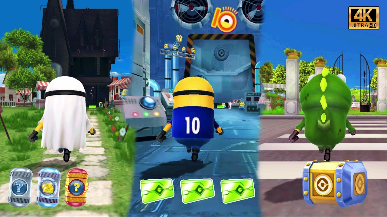 Minion Rush Daily Challenge Full Gameplay 4k Youtube