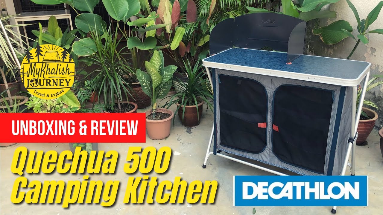 Unboxing & Review: Quechua 500 Camping Kitchen dari Decathlon # ...