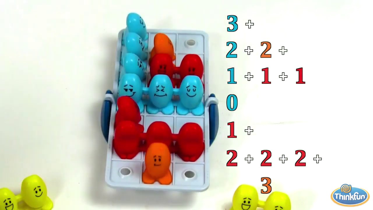 ThinkFun Balance Beans Seesaw Logic Game - YouTube