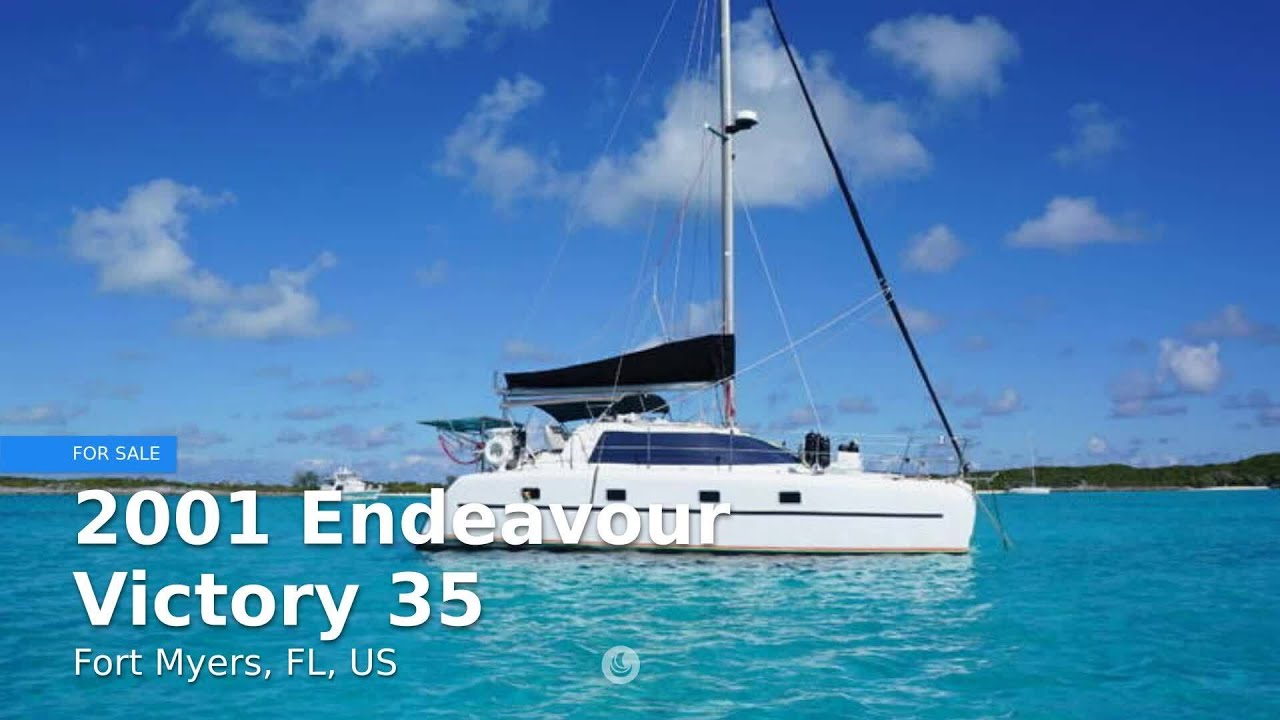 2001 Endeavour Victory 35 for sale in Fort Myers, FL, US - YouTube
