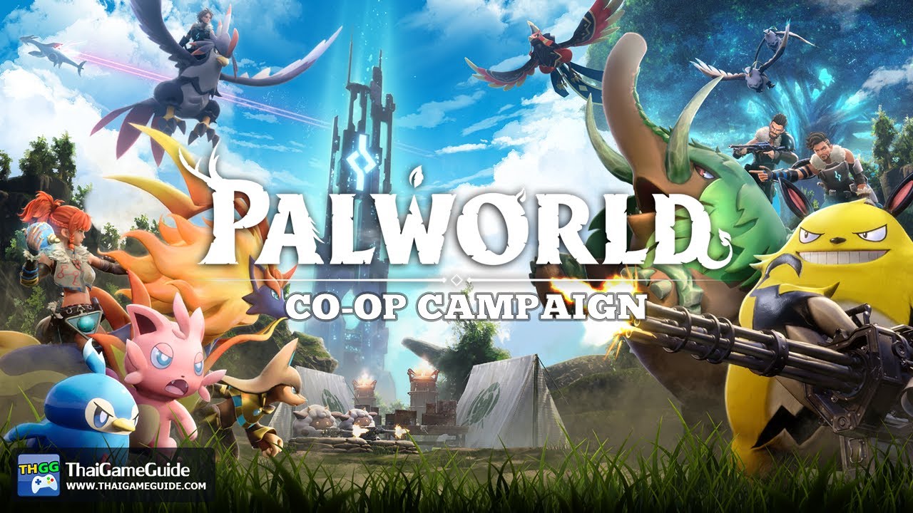 Palworld (Early Access) : Multiplayer Online Co-op Campaign ~ 1.5 Hour ...
