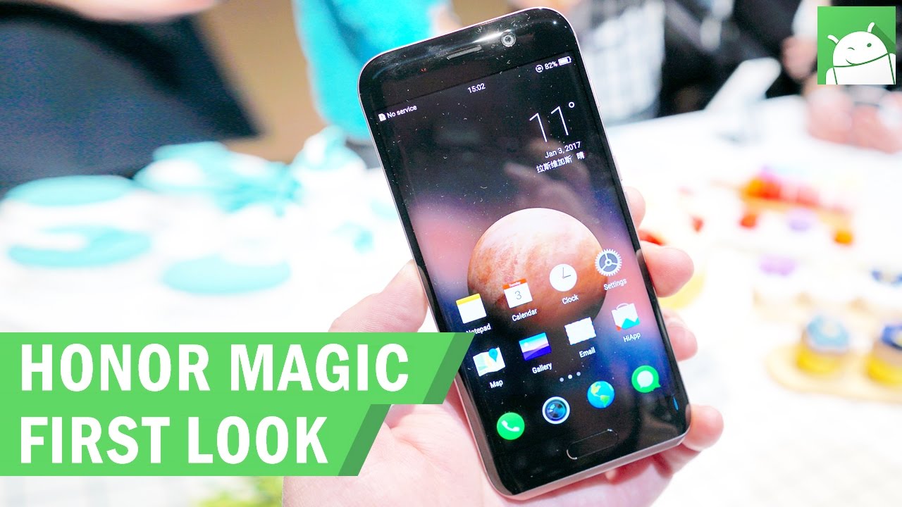 Honor Magic first look at CES 2017 - YouTube