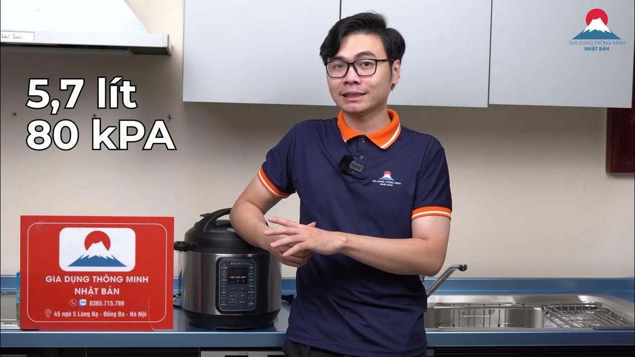 Nồi áp suất đa năng Instant Pot Duo 5.7L Goutmet 9in1 - YouTube