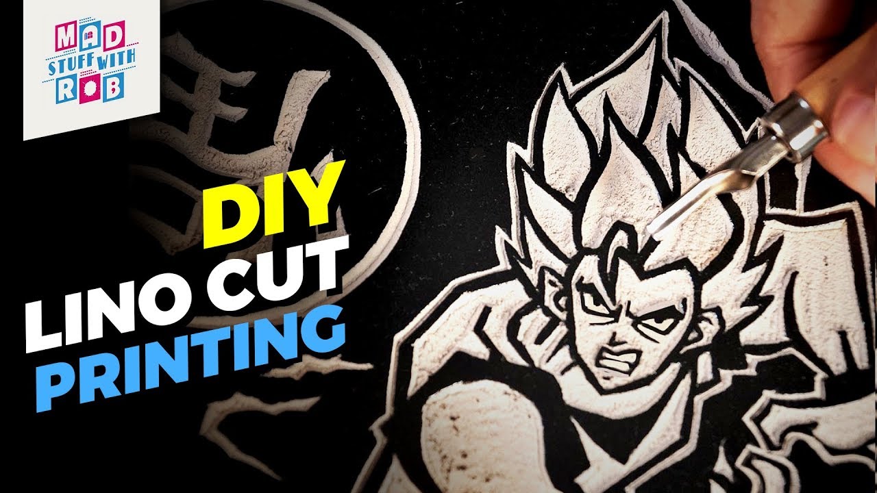 How to do Linocut Printing | GOKU - YouTube