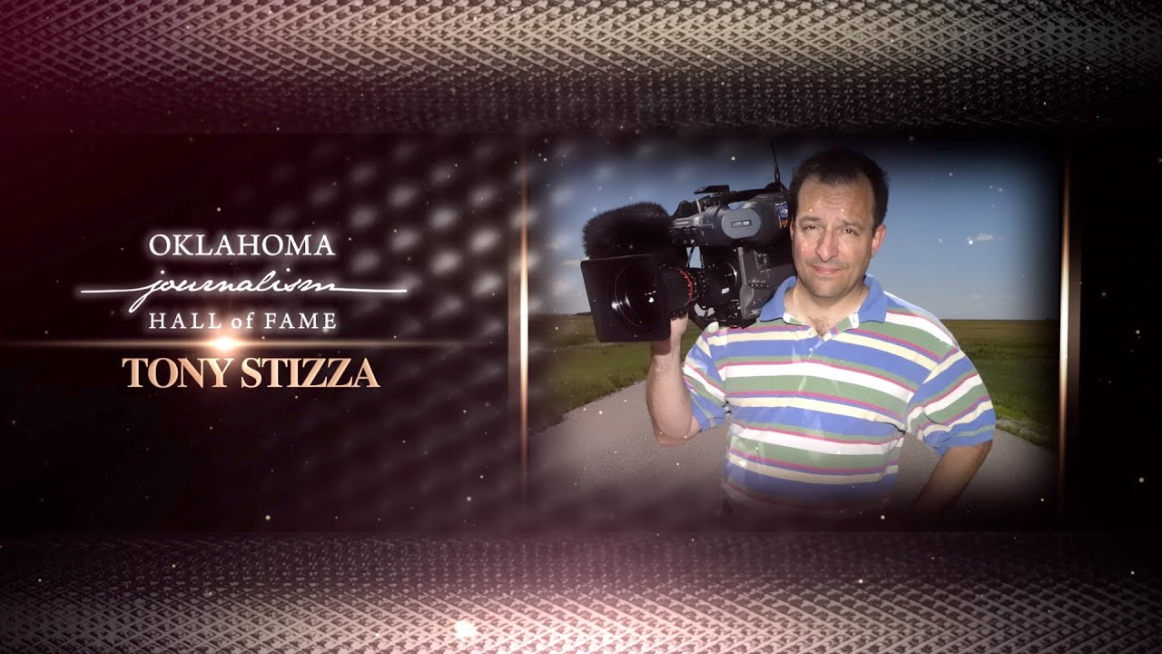 Oklahoma Journalism Hall of Fame 2020-2021 - Tony Stizza - YouTube