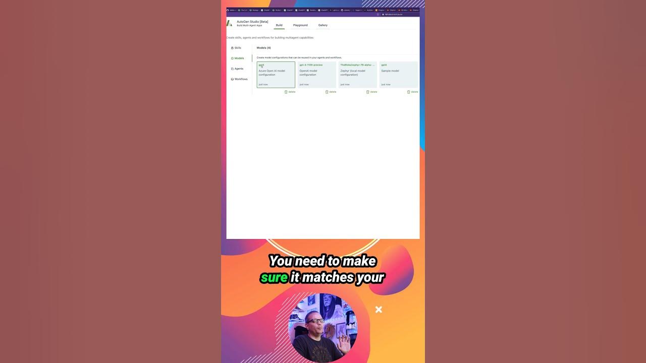 1-Minute Guide - Adding Models to AutoGen Studio, OpenAI, Open Source, and Azure OpenAI Service ...