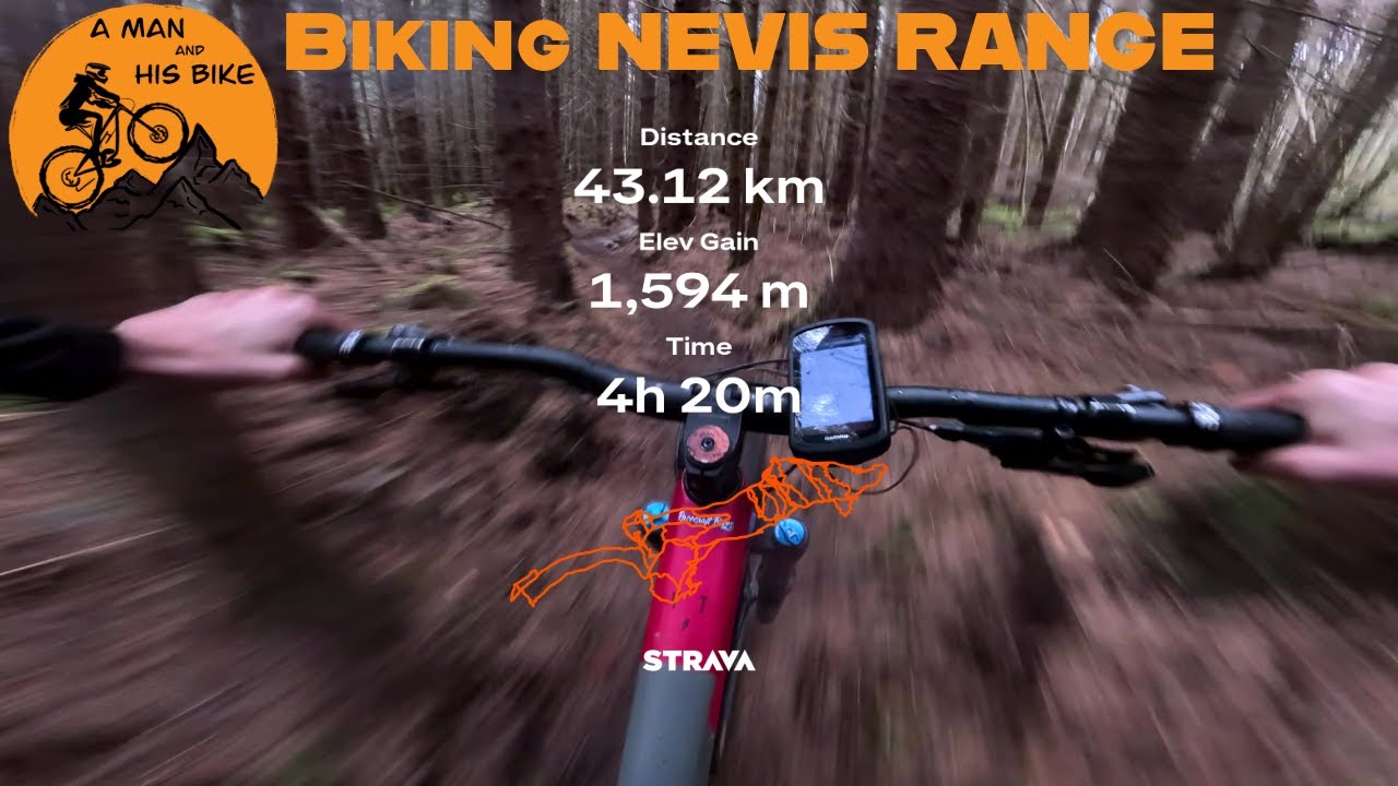 RIDING EVERY TRAIL AT NEVIS RANGE - YouTube