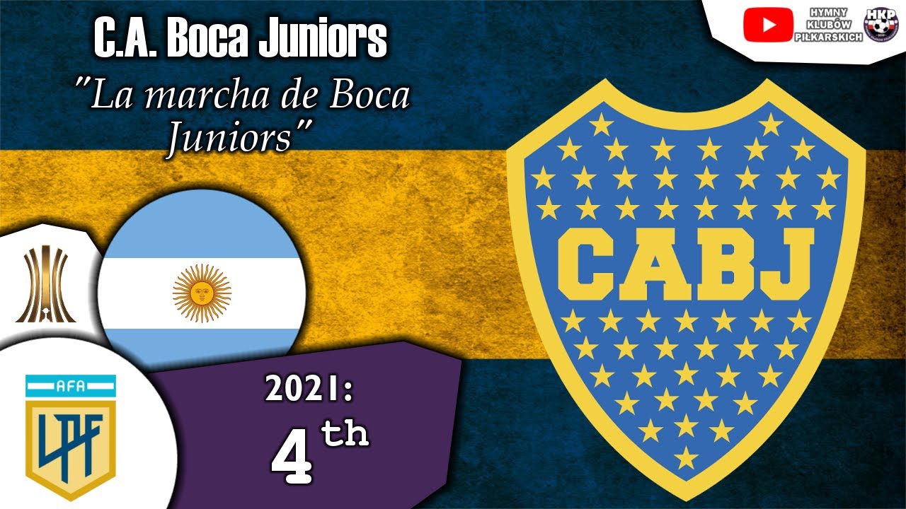 Boca Juniors Anthem - "La marcha de Boca Juniors" - YouTube