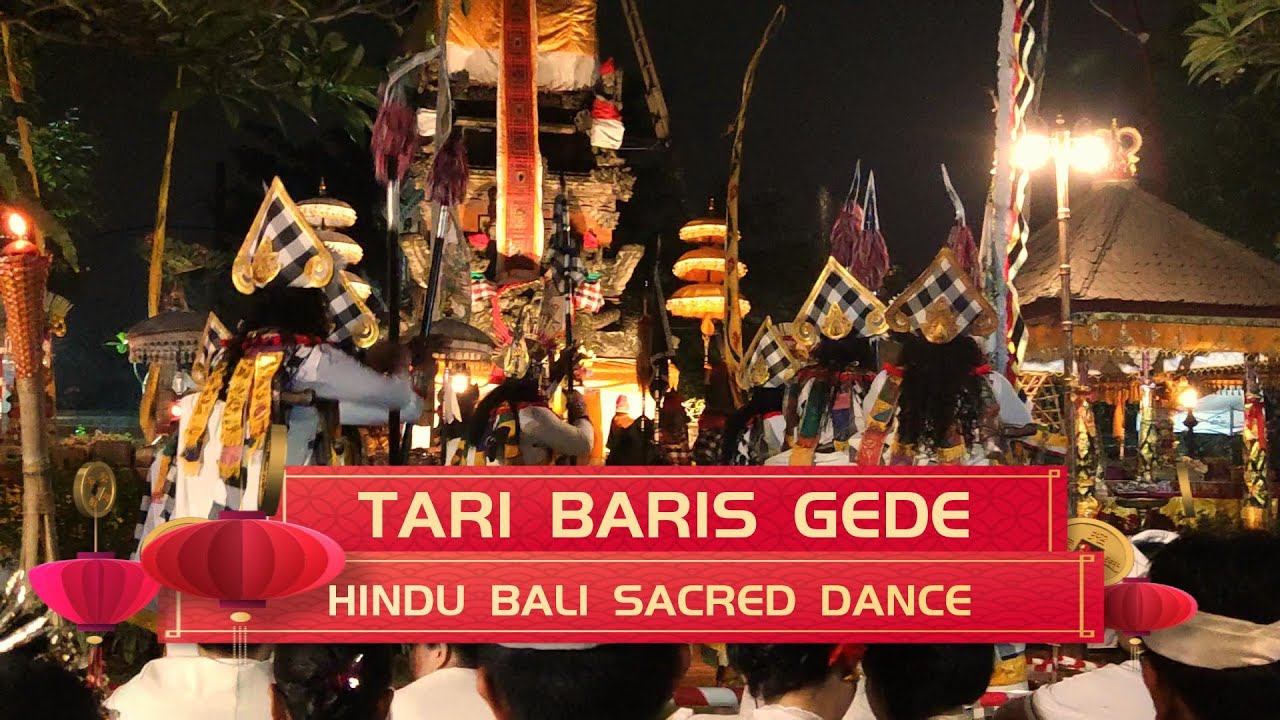 The Majestic Tari Baris Gede: A Symbol of Valor in Balinese Hindu ...