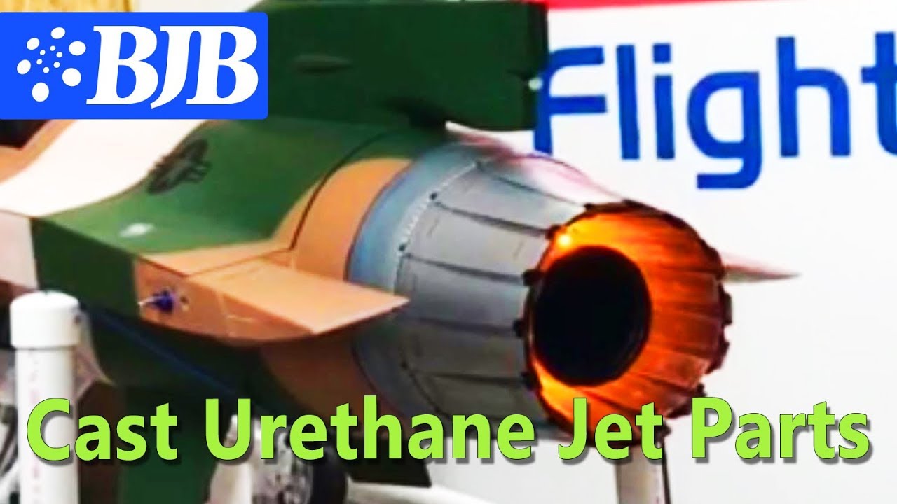 RC Jet Working Tail Exhaust - Made from Cast Parts using BJB Urethane ...
