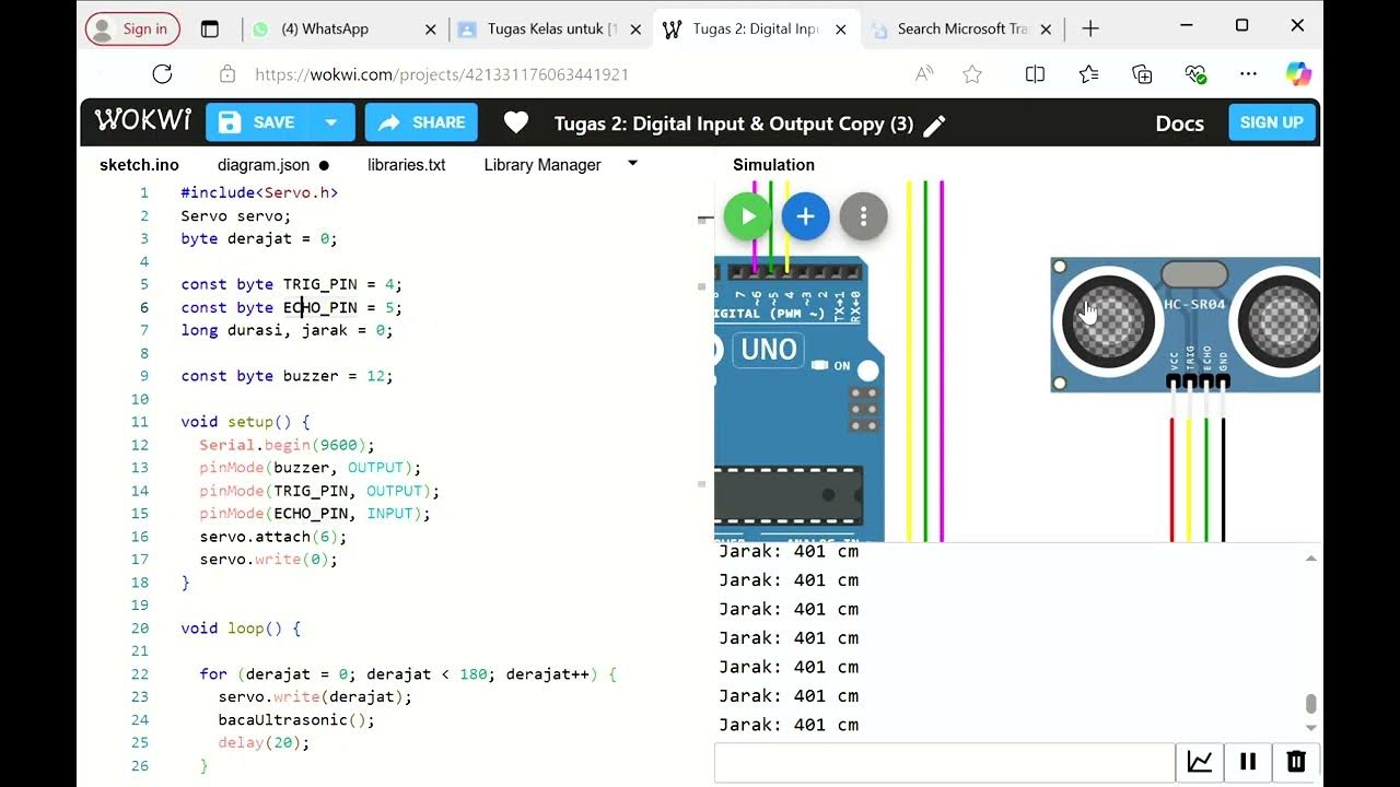 “Tugas Pelatihan C++ Microcontroller Himatika UNSIA x Kelas Robot ...