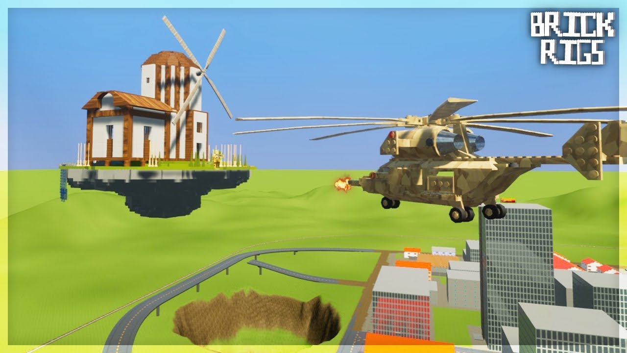 ШТУРМ ЛЕТАЮЩЕГО ОСТРОВА | BRICK RIGS - YouTube