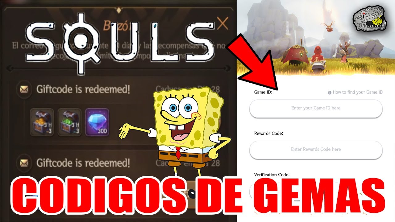 🎁CÓDIGOS **OFICIALES** DE SOULS 2023 | GEMAS Y COFRES DE SOULS ...