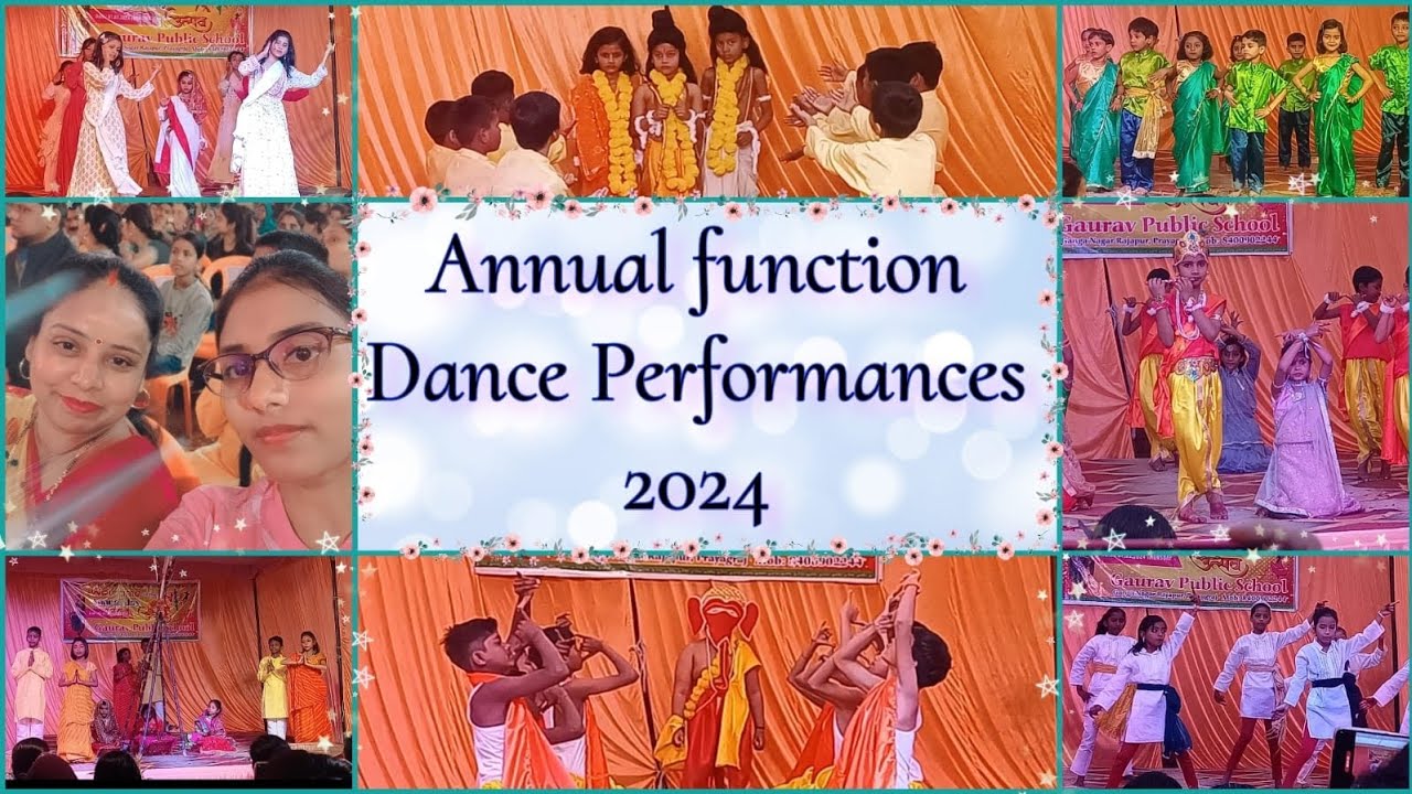 Annual Function 2024/Lovely Dance performances of kids/#new #youtube # ...