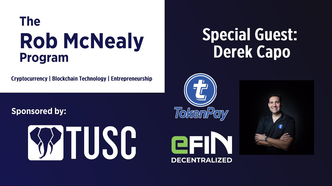 Derek Capo, CEO of TokenPay and Co-Founder of eFIN - YouTube
