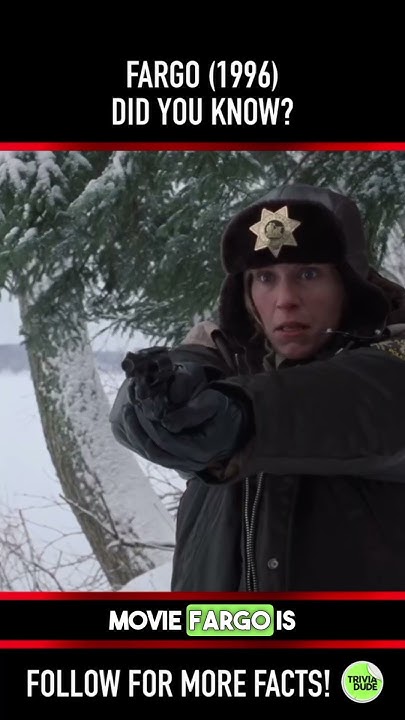 Did you know THIS about FARGO (1996)? Fact 8 - YouTube