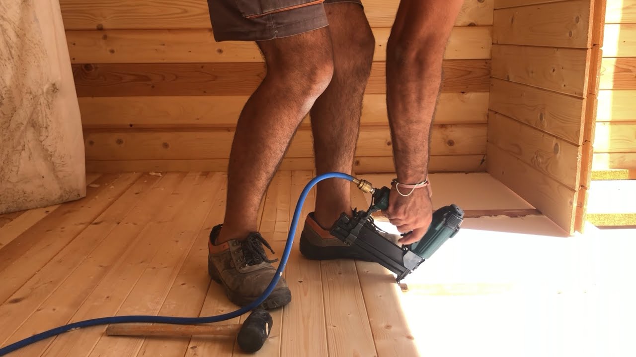 ΠΩΣ ΤΟΠΟΘΕΤΩ ΞΥΛΙΝΟ ΔΑΠΕΔΟ-ΡΑΜΠΟΤΕ-fix to wood floor - YouTube