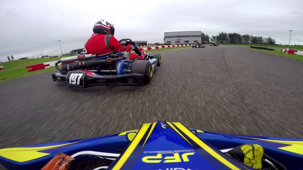 Onboard Gold Kart Rotax Max Senior - GK4 #6 Emmen Pottendijk Race 1 ...