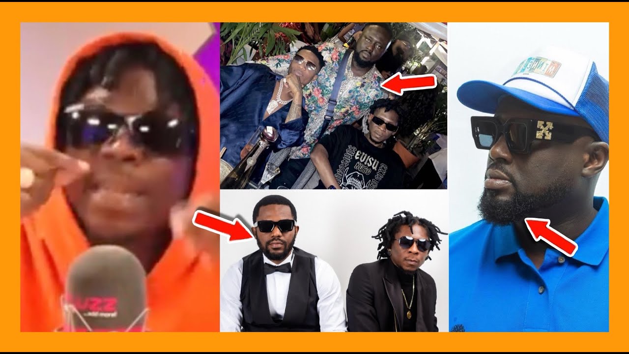 Stonebwoy F!res R2bees Manager Gomski During Interview With Spice For ...