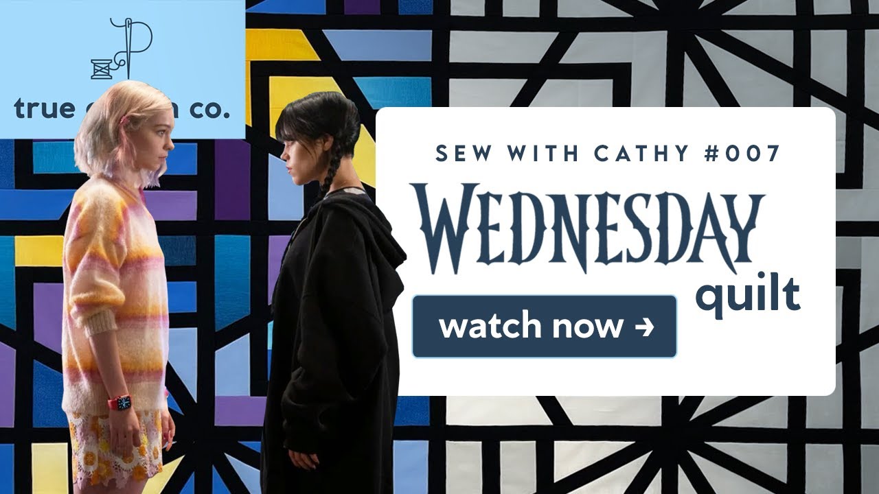 🕸 Make a Wednesday Addams Quilt Using the Astrid Pattern From GE ...
