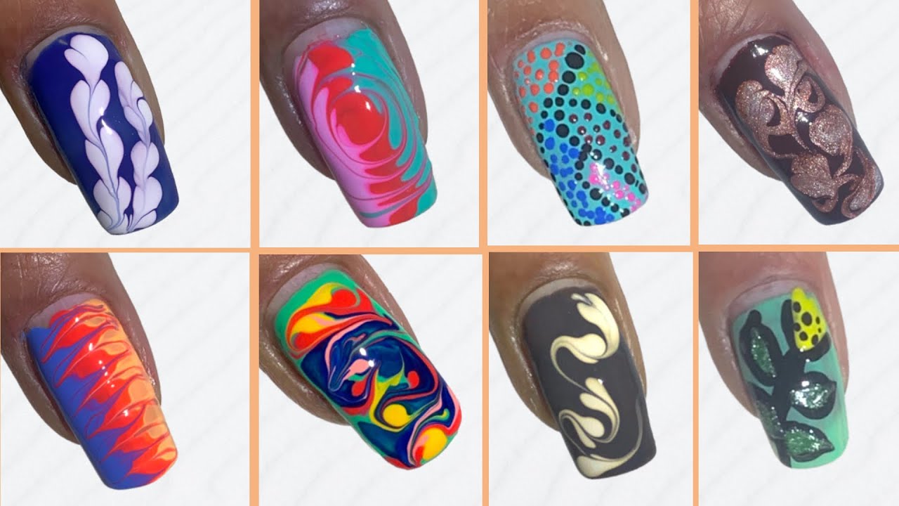 Easy nail designs for beginners | nail art for long nails| beginners ...