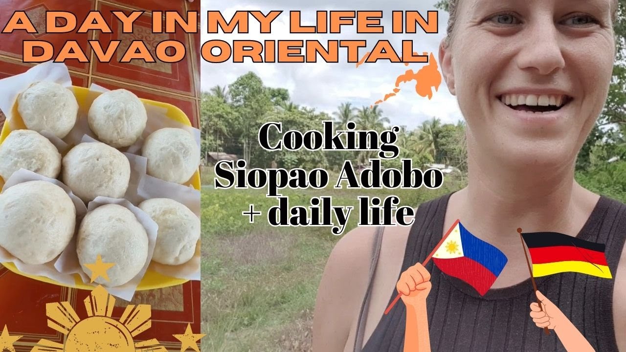 A day in my life in DAVAO ORIENTAL, PHILIPPINES - Siopao Adobo - daily ...