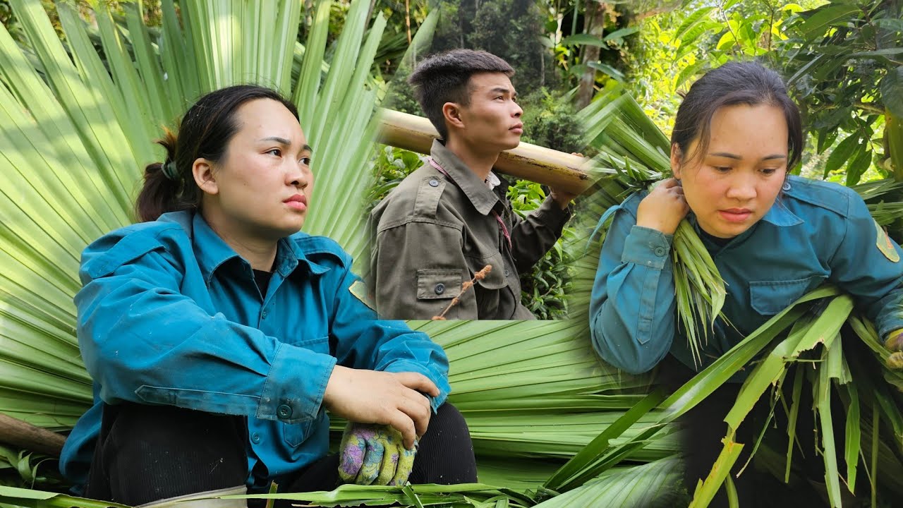 Part 4: After many days of building a house, it is finally sheltered ...