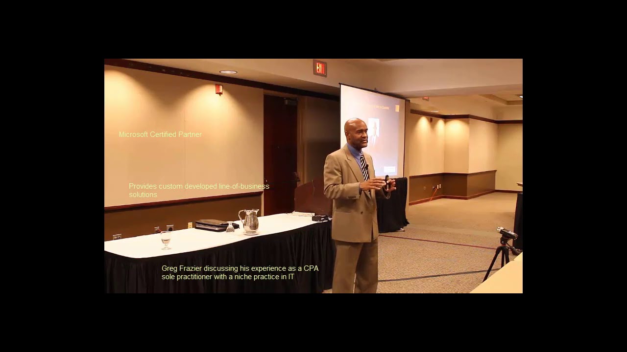 About Greg Frazier, CPA - YouTube