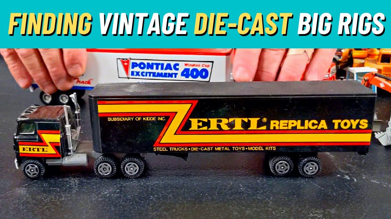Scoring HUNDREDS Of Vintage DIE-CAST Cars & Trucks! - YouTube